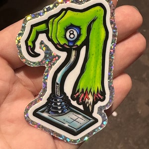 Zombie Hand Hurst Shifter High Quality Vinyl Decal, Hot Rod Art, Garage ...