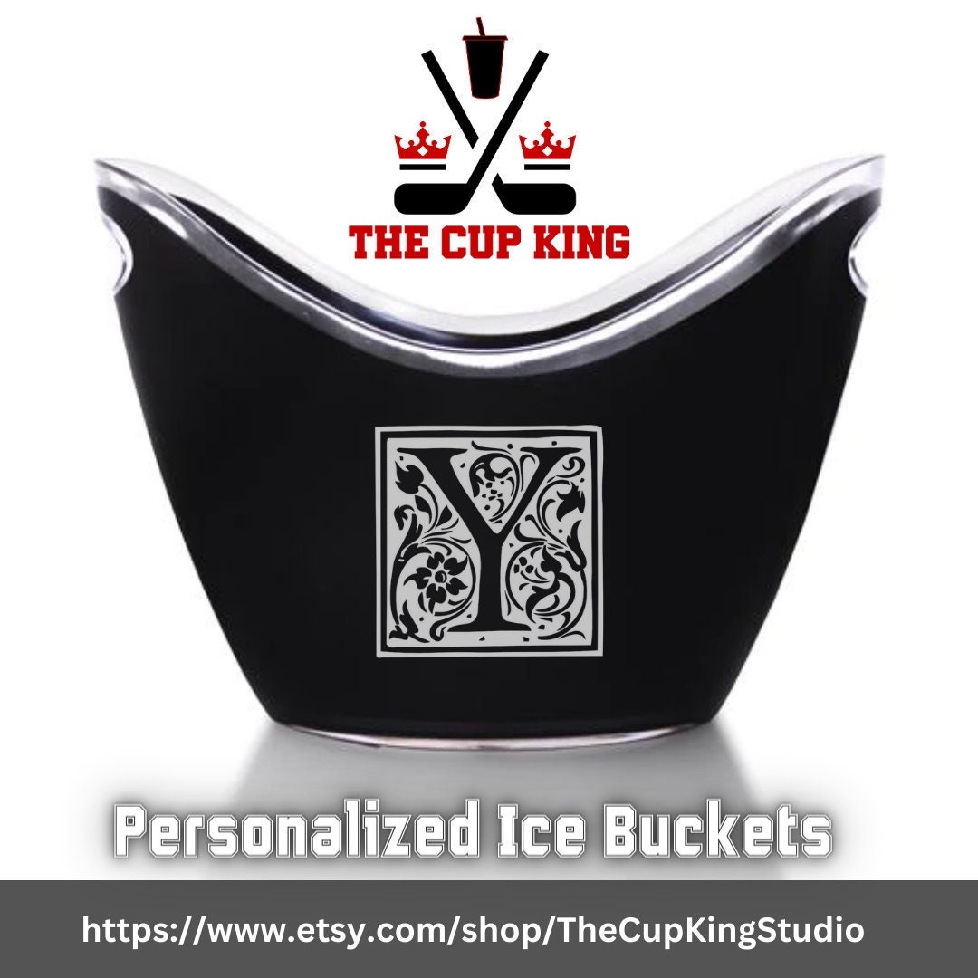 Personalized Monogram/custom Ice Bucket/wedding - Etsy