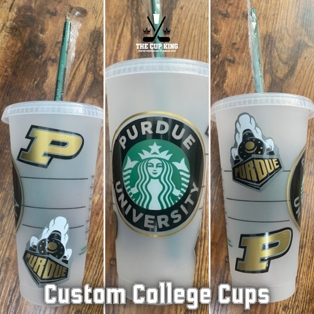 College Starbucks Cup/student Gifts/college Gifts/custom - Etsy