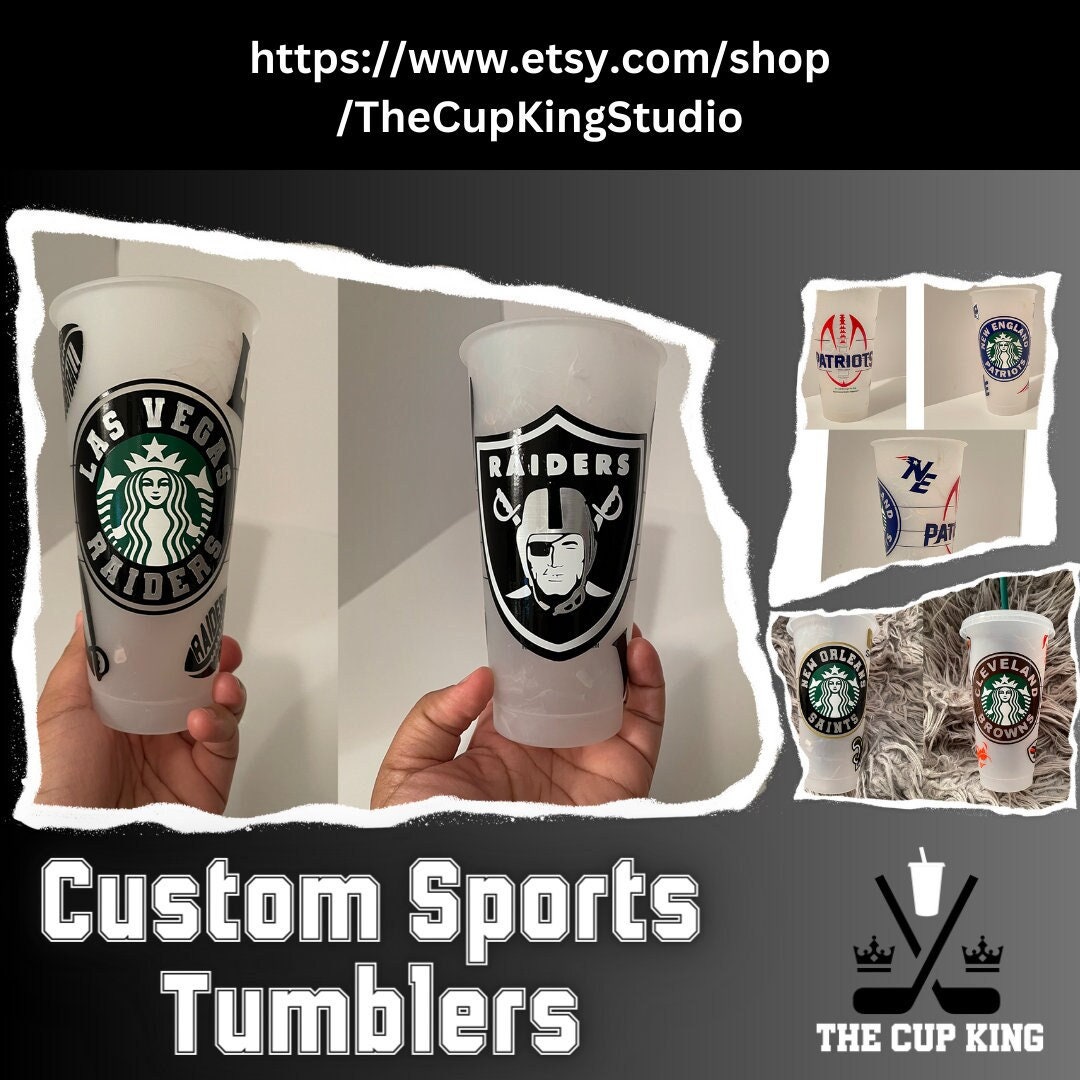 Starbucks Cup/football Cup/game Day/iced - Etsy