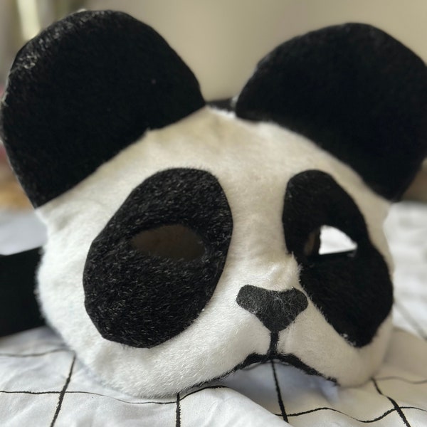 Panda Mask - Etsy