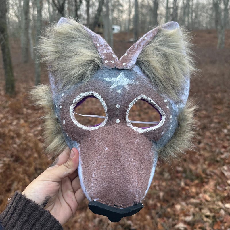 Therian Mask Coyote - Etsy