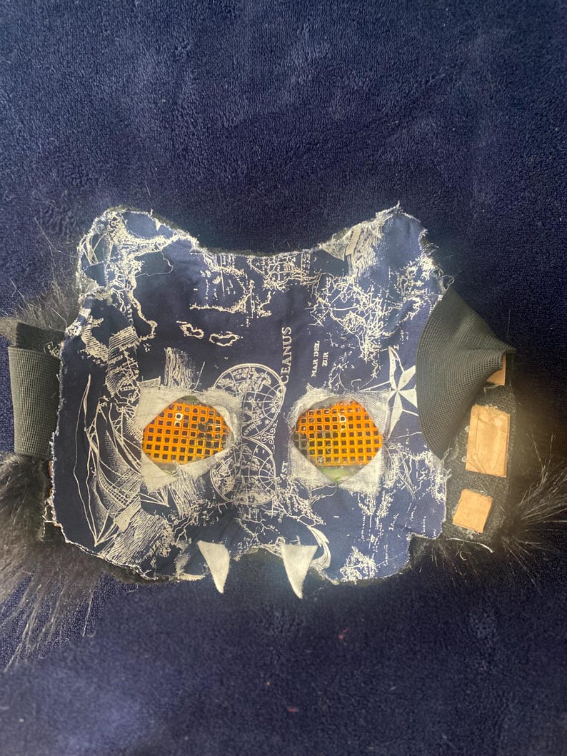 Therian Black Cat Mask - Etsy