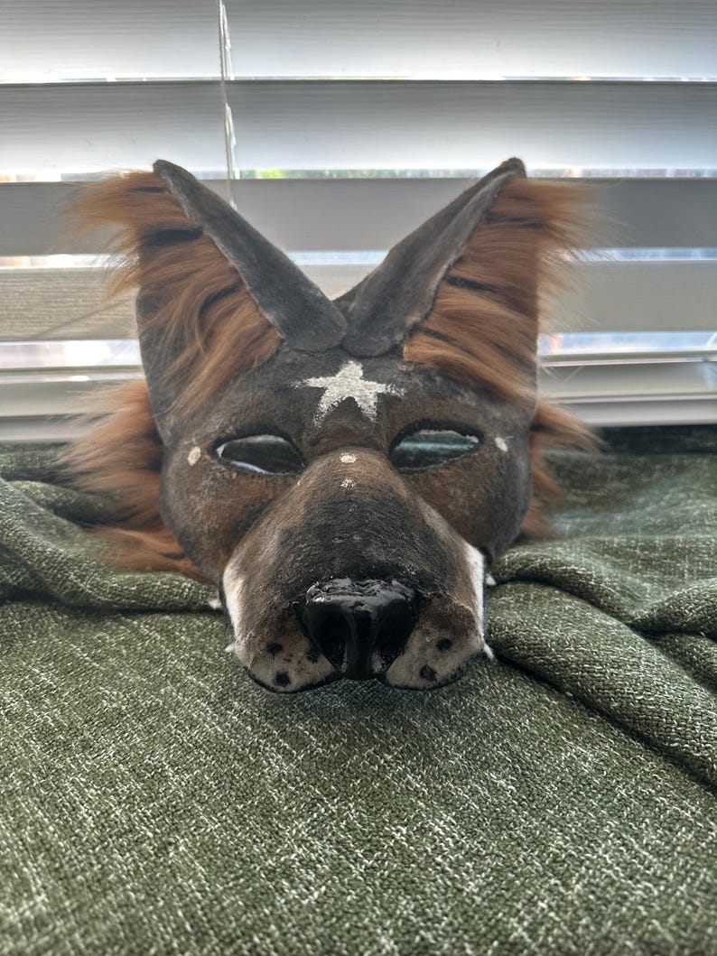 Coyote Therian Mask - Etsy