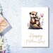 Mother's Day Card Printable, Cute Animals, Print at Home, Giftcard ...