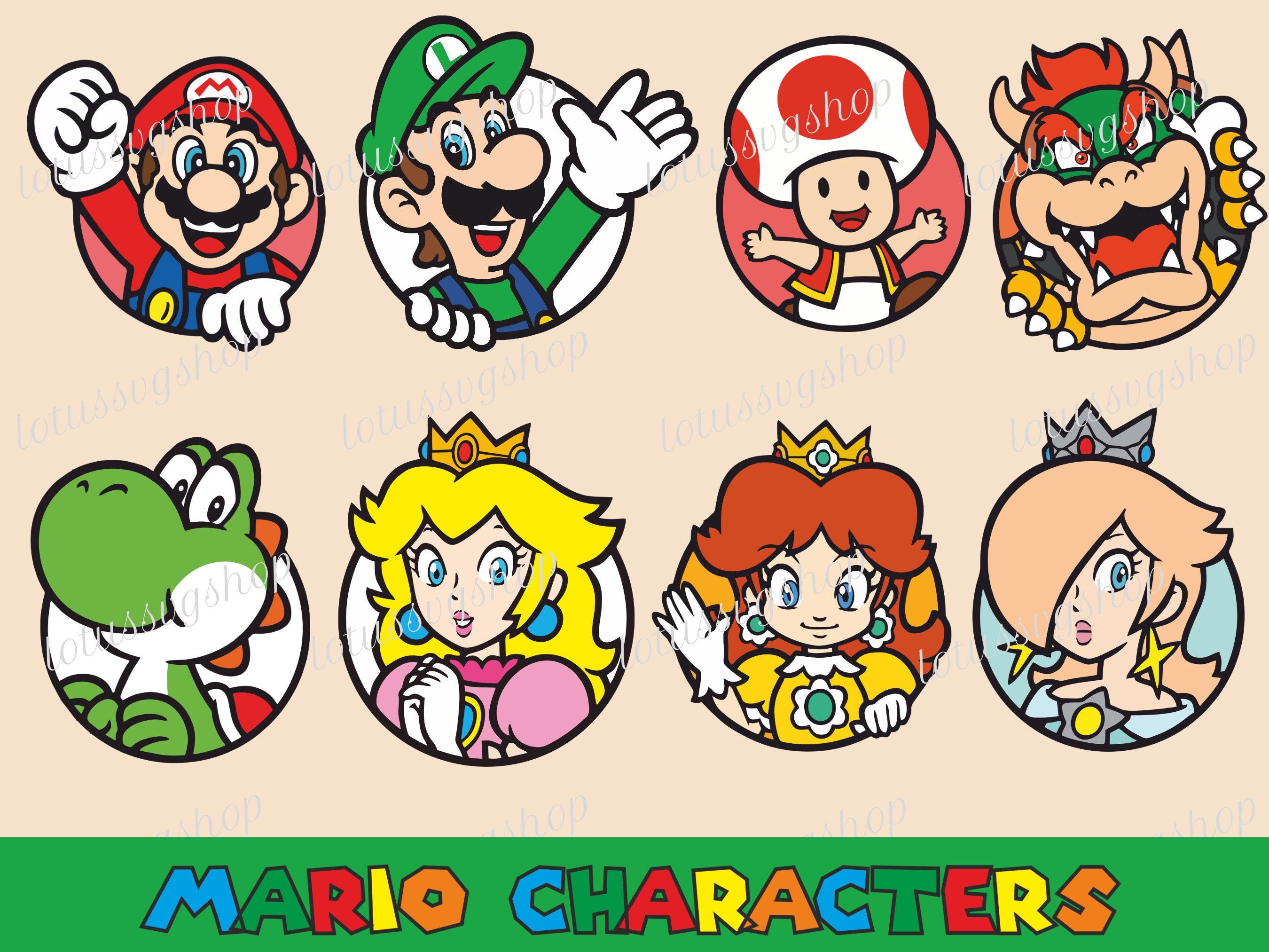 Super Mario Svg, Mario Svg, Mario Kart Svg, Super Mario Png, Digital ...