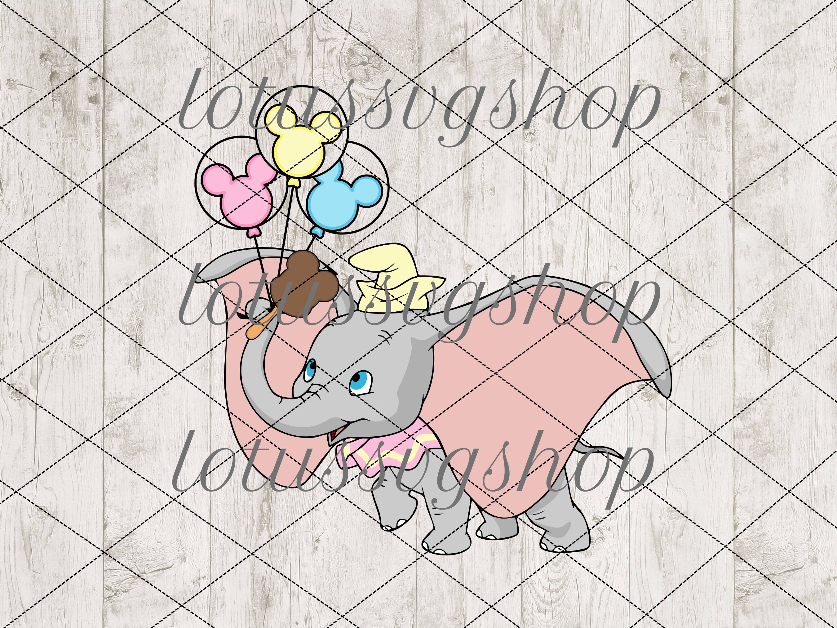 Dumbo Flying Elephant Png Dumbo Svg Dumbo Png Dumbo - Etsy