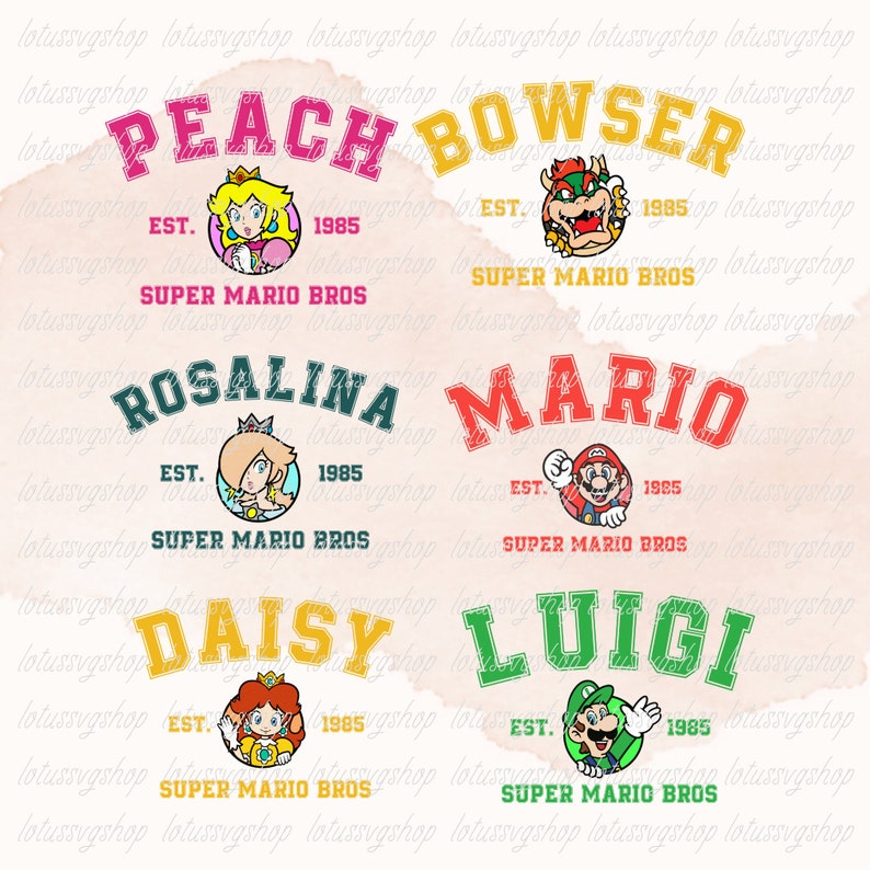 Super Mario Svg, Mario Svg, Mario Kart Svg, Super Mario Png, Digital ...