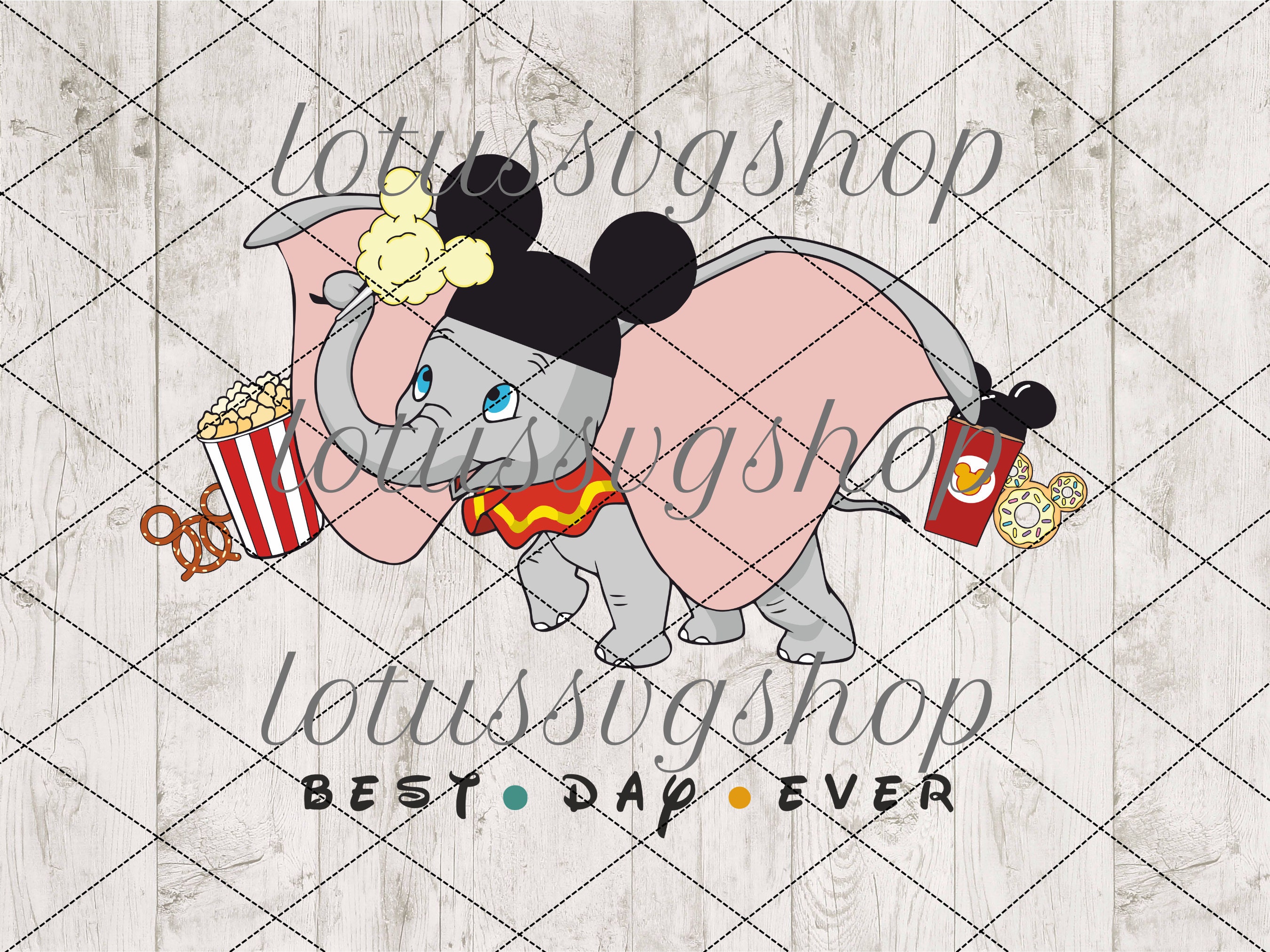 Dumbo Elephant Png Dumbo Svg Dumbo Png Dumbo Clipart - Etsy