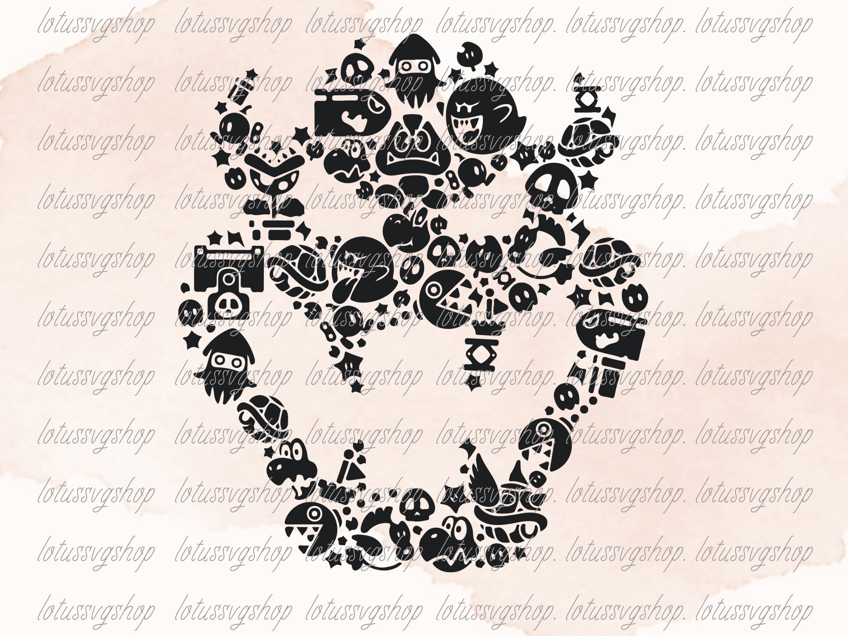 Bowser Png, Bowser Svg, Bowser, Bowser Cricut, Super Mario Svg, Bowser ...