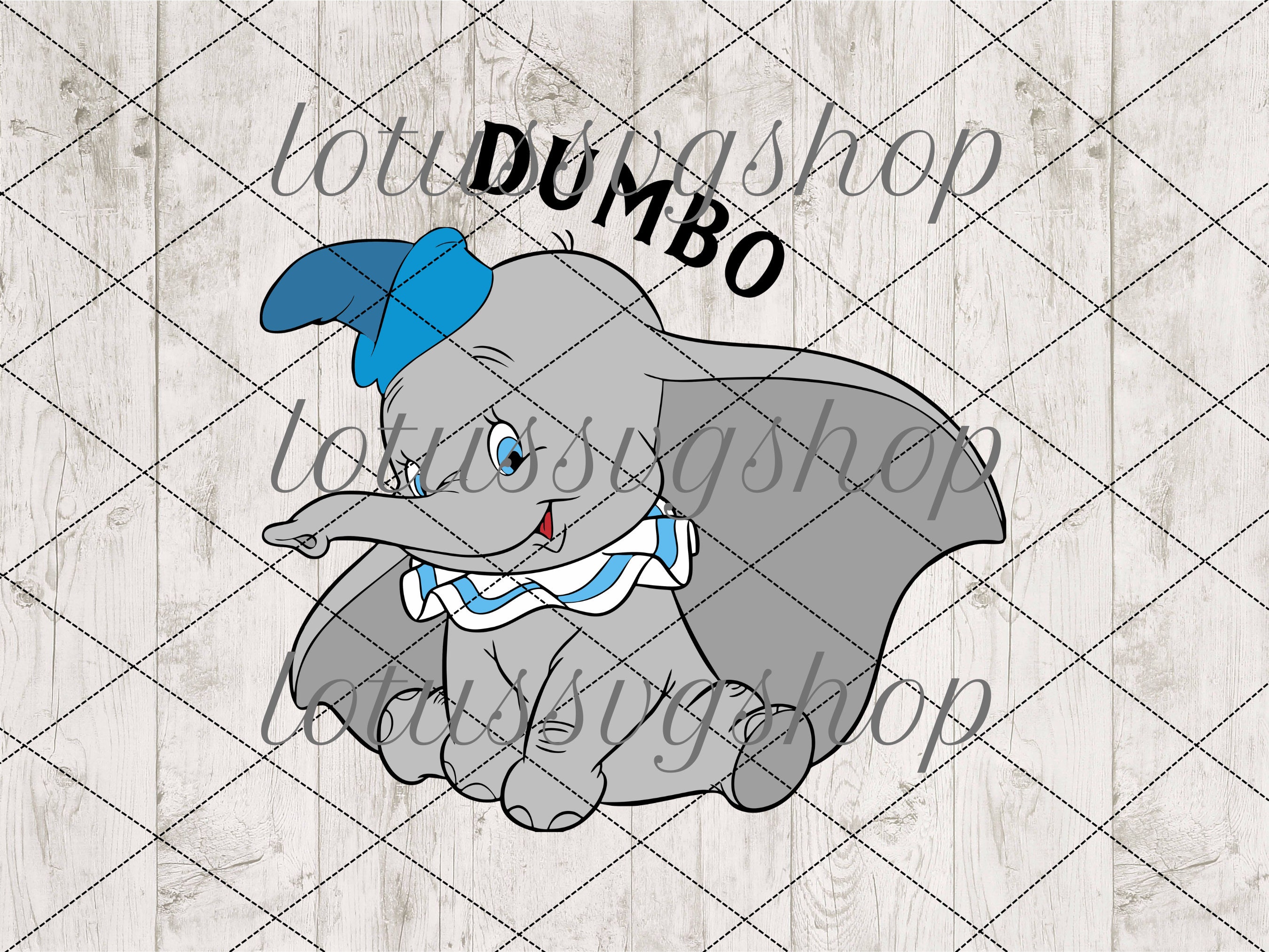 Dumbo Elephant Png Dumbo Svg Dumbo Png Dumbo Clipart - Etsy