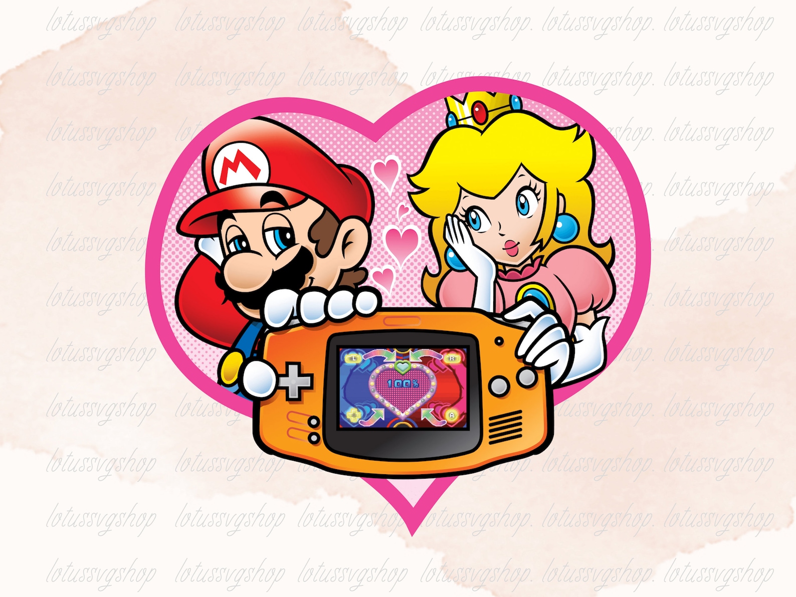 Super Mario Png, Princess Peach Svg, Princess Png, Gift for Kids ...