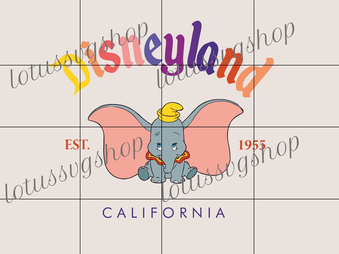 Dumbo Elephant Png Dumbo Svg Dumbo Png Dumbo Clipart - Etsy