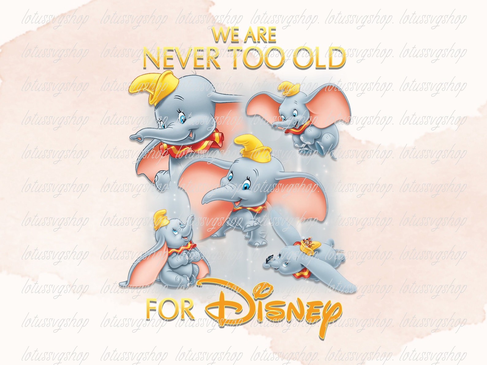 Dumbo Flying Elephant Png, Dumbo Svg, Dumbo Png, Dumbo Clipart ...
