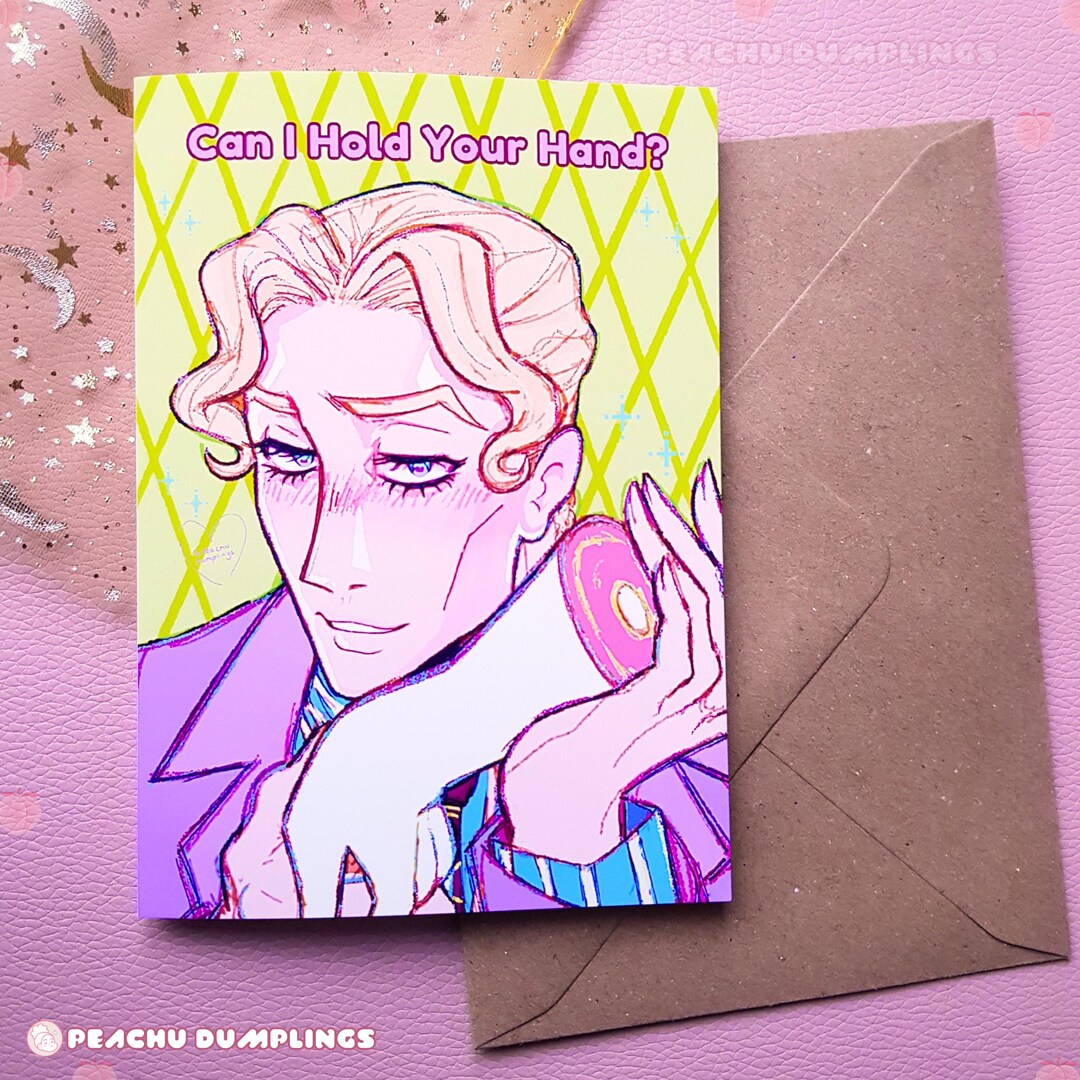 Jojo's Bizarre Adventure Meme Card - Kira Yoshikage // Can I Hold Your ...