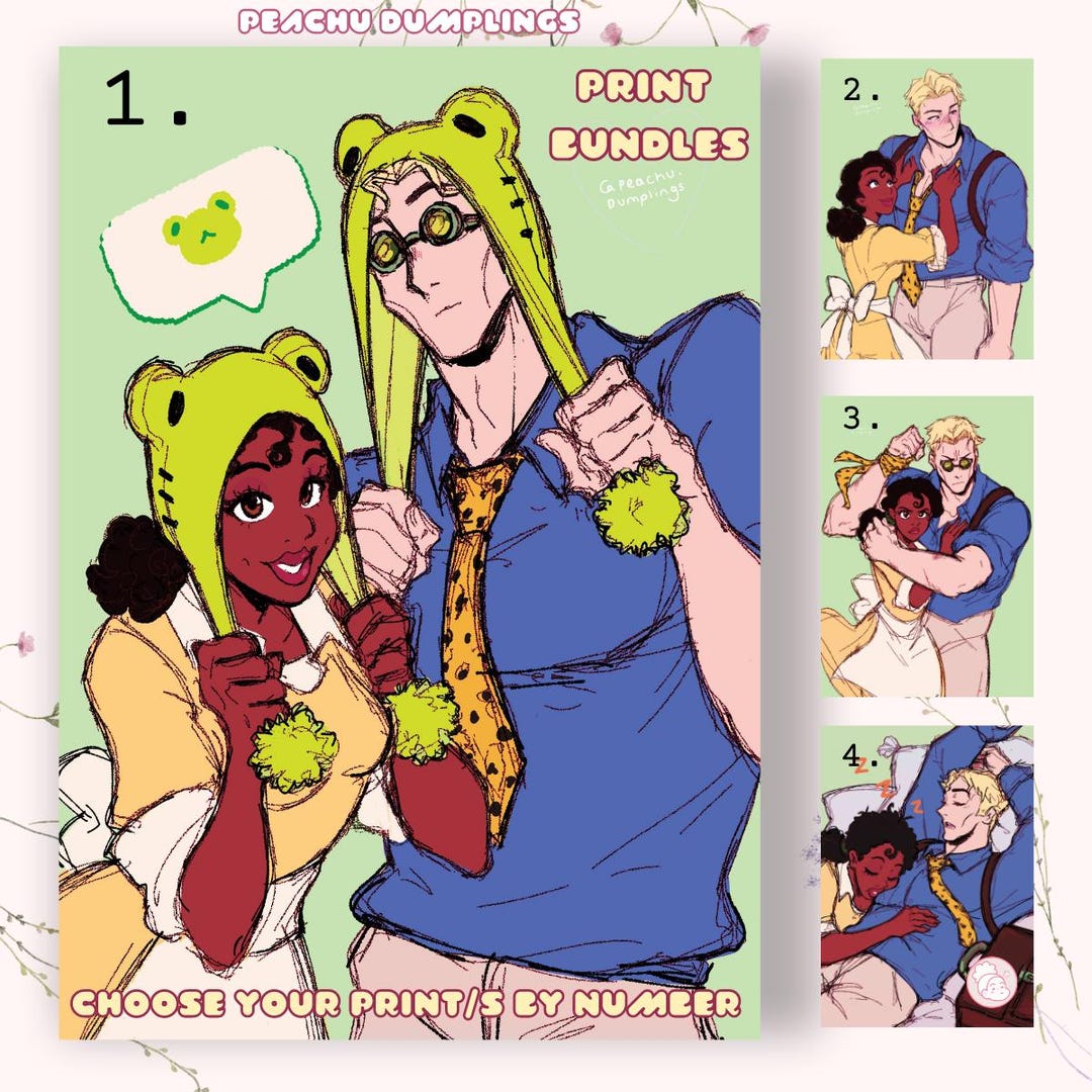 Nanami X Princess Bundles Art Prints A5 Tianami, Nanami Kento, Kawaii ...