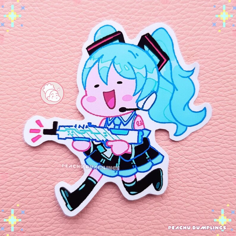 Vocaloid Battle Royale Stickers | Miku, Kaito, Gumi, Teto, Rin, Len ...