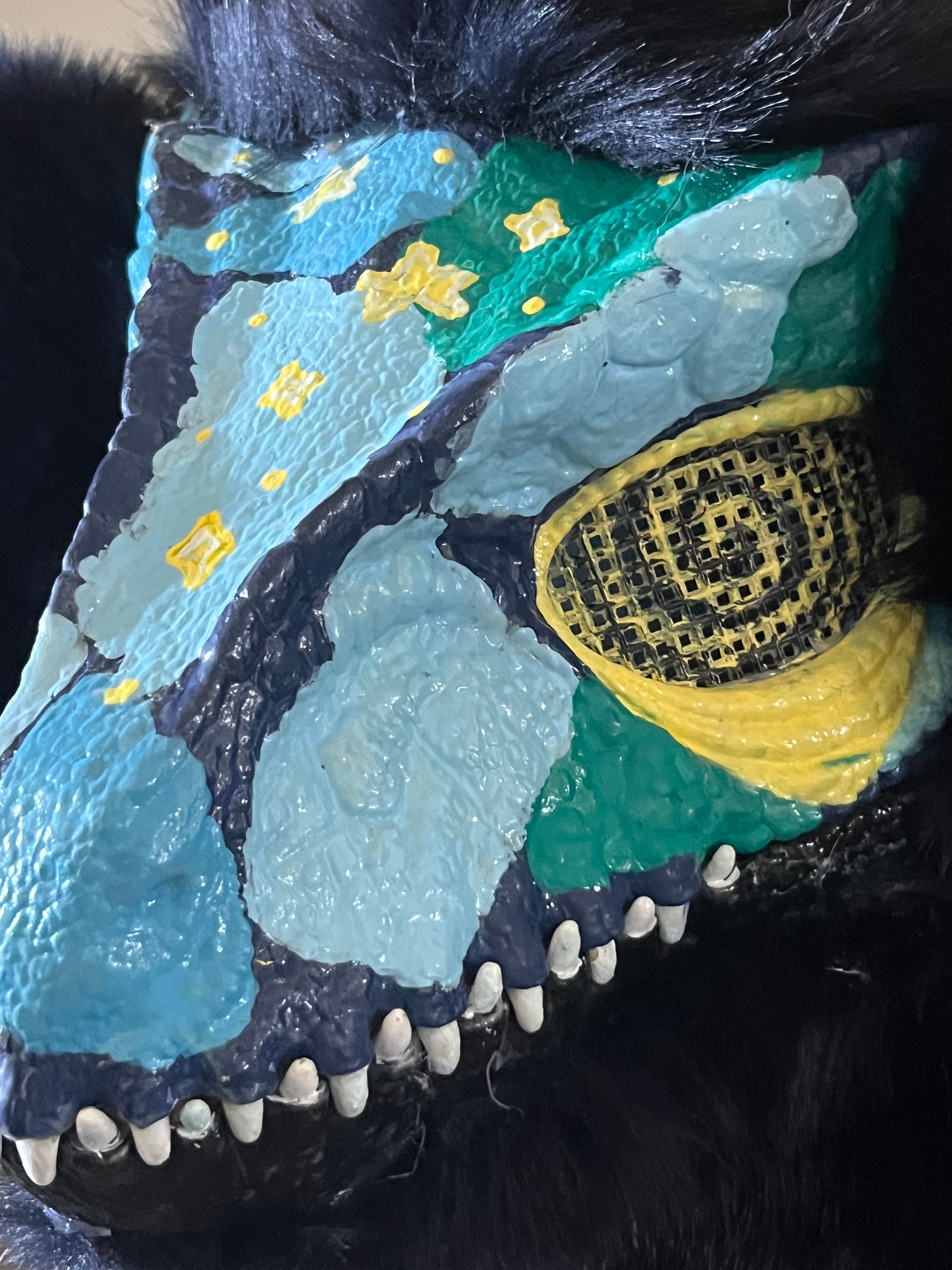 Dino Mask Fursuit Partial - Etsy
