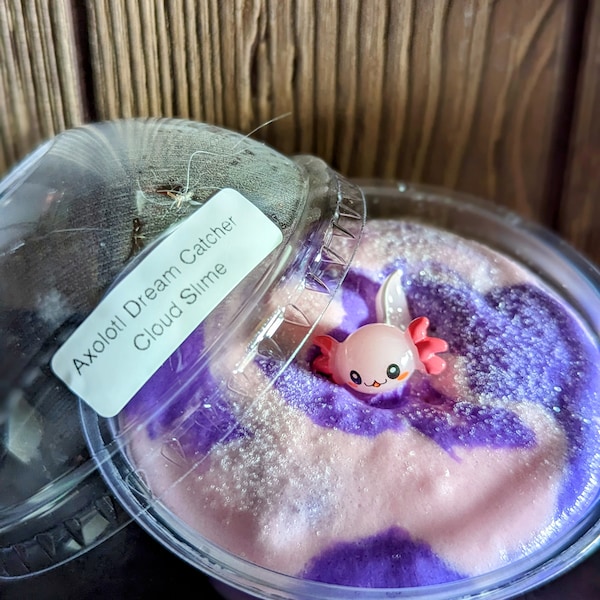 Axolotl Slime - Etsy