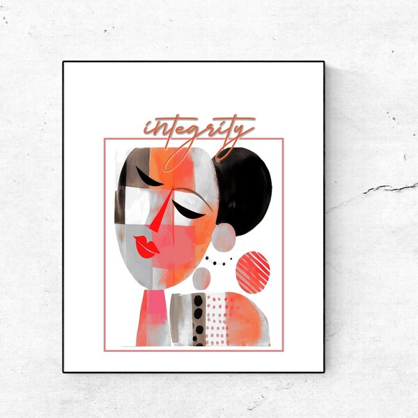 Integrity Poster - Etsy