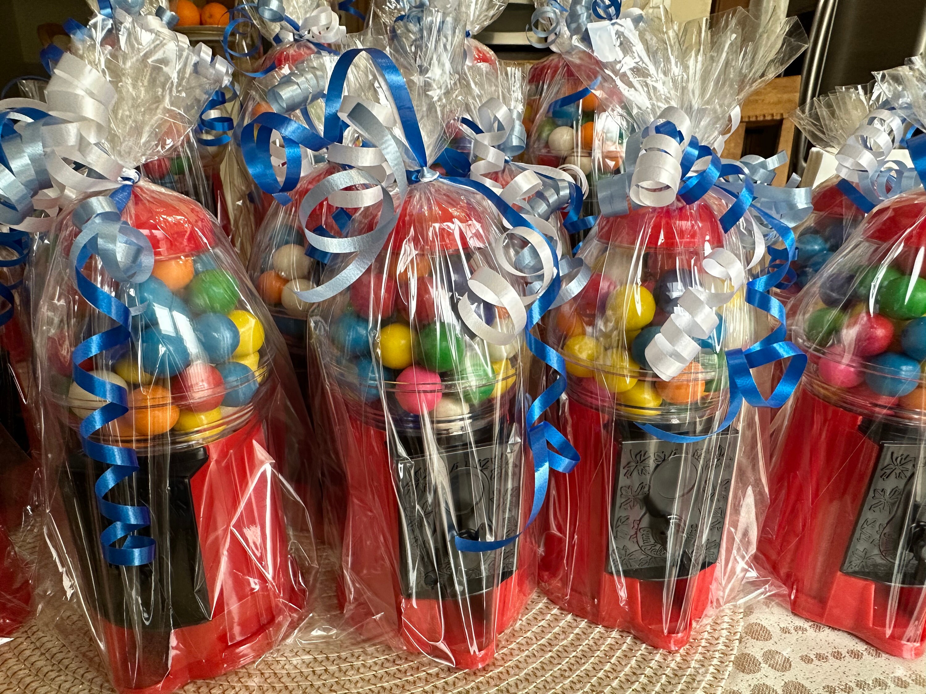 Personalized Red Carnival Gumball Machine Kids Party Favors - Etsy