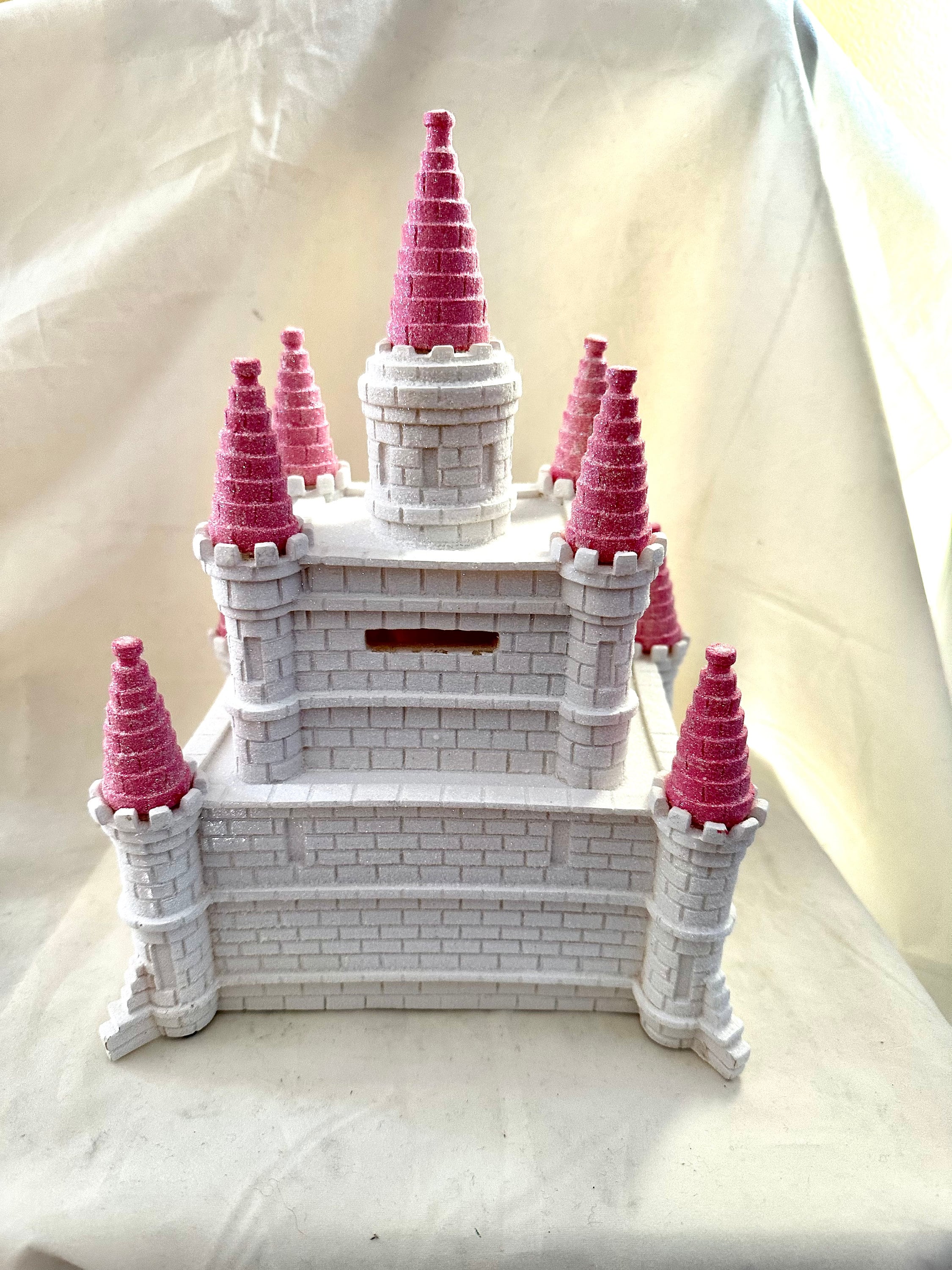 Personalized Princess Castle Piggy Bank Baby Girl Piggy Bank Newborn ...