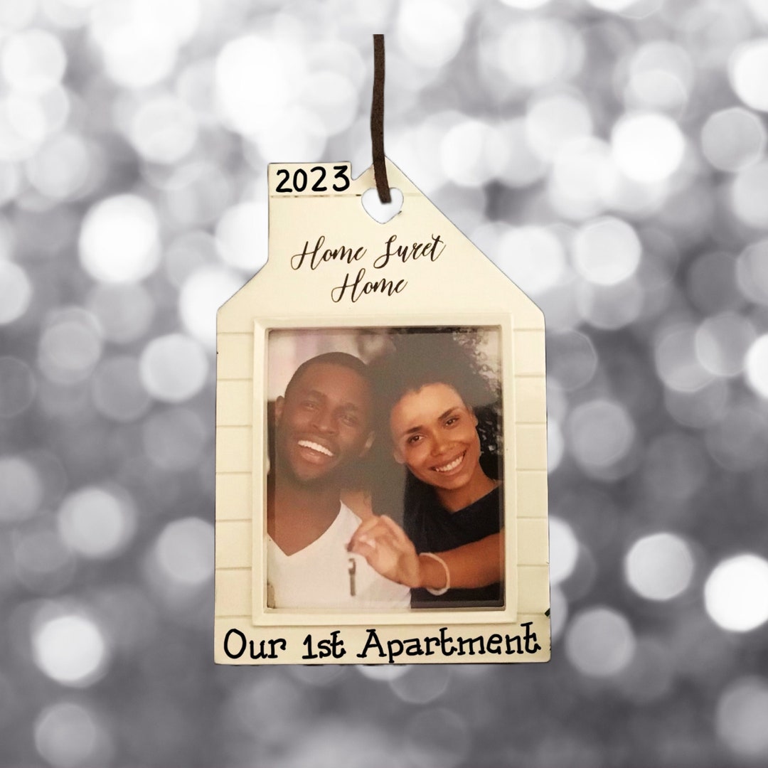 Home Sweet Home -our First Apartment- Picture Frame- Our First House ...