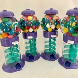 Personalized Spiral Carnival Gumball Machine- Kids Party Favors ...