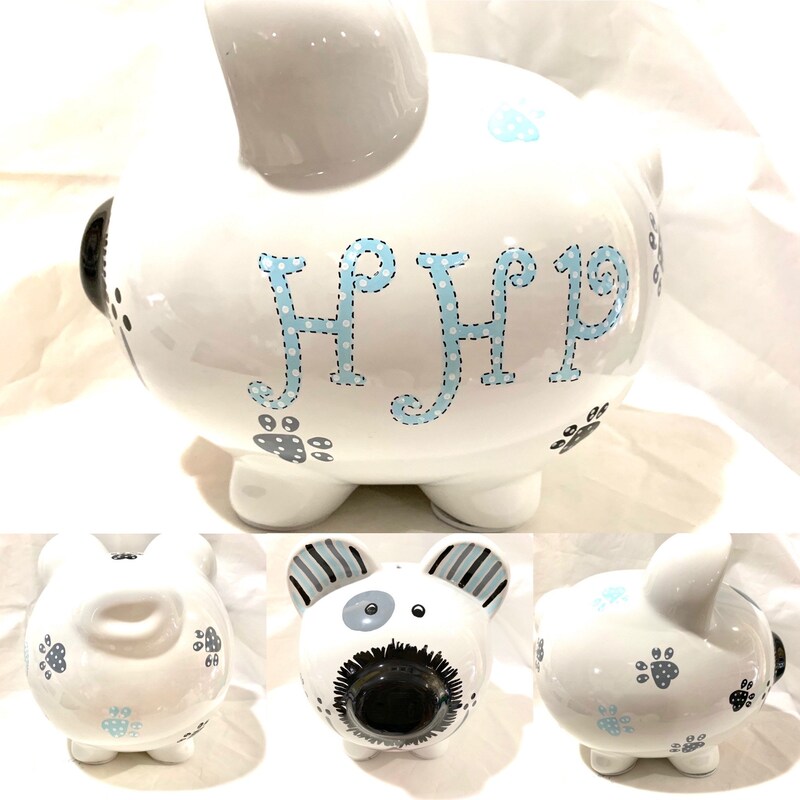 Dog Piggy Bank - Etsy