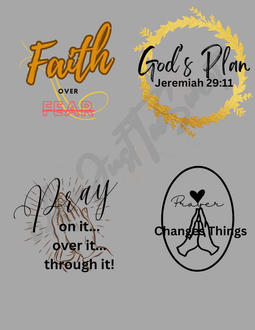 Pray Decals - Etsy