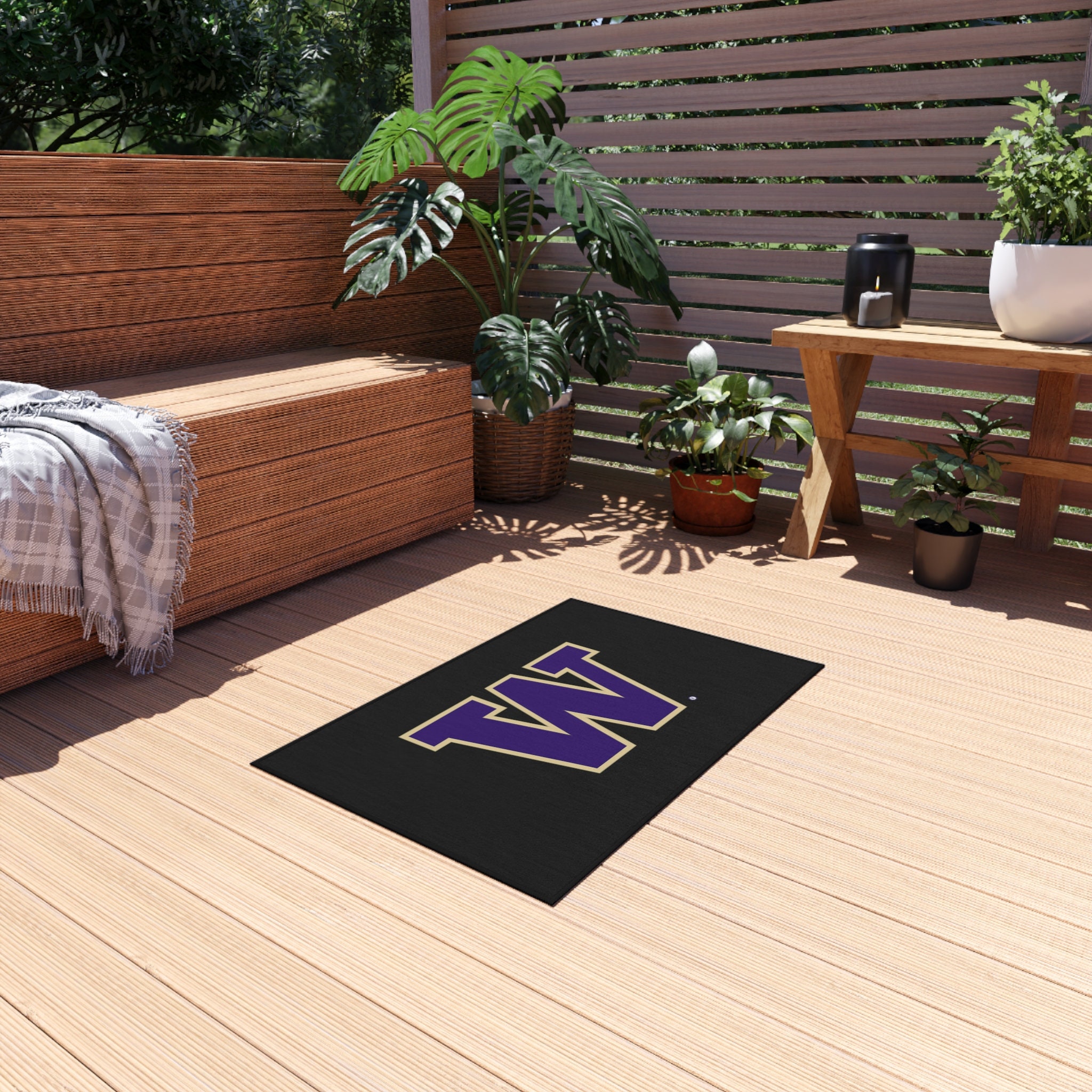 University of Washington Rug, College Dorm Room Rug, Washington ...