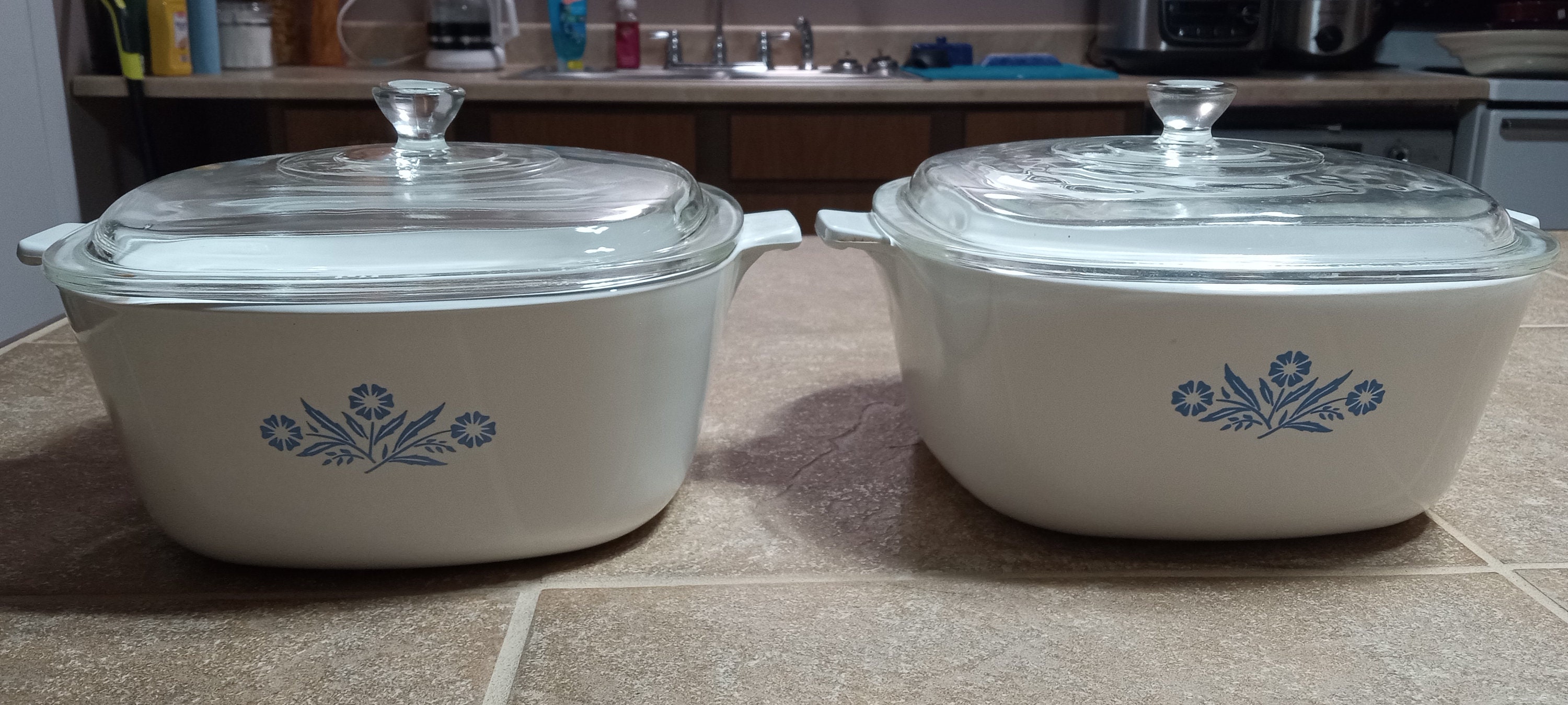 Corning Ware Blue Cornflower Original Dishes From the 1960's and 1970's ...