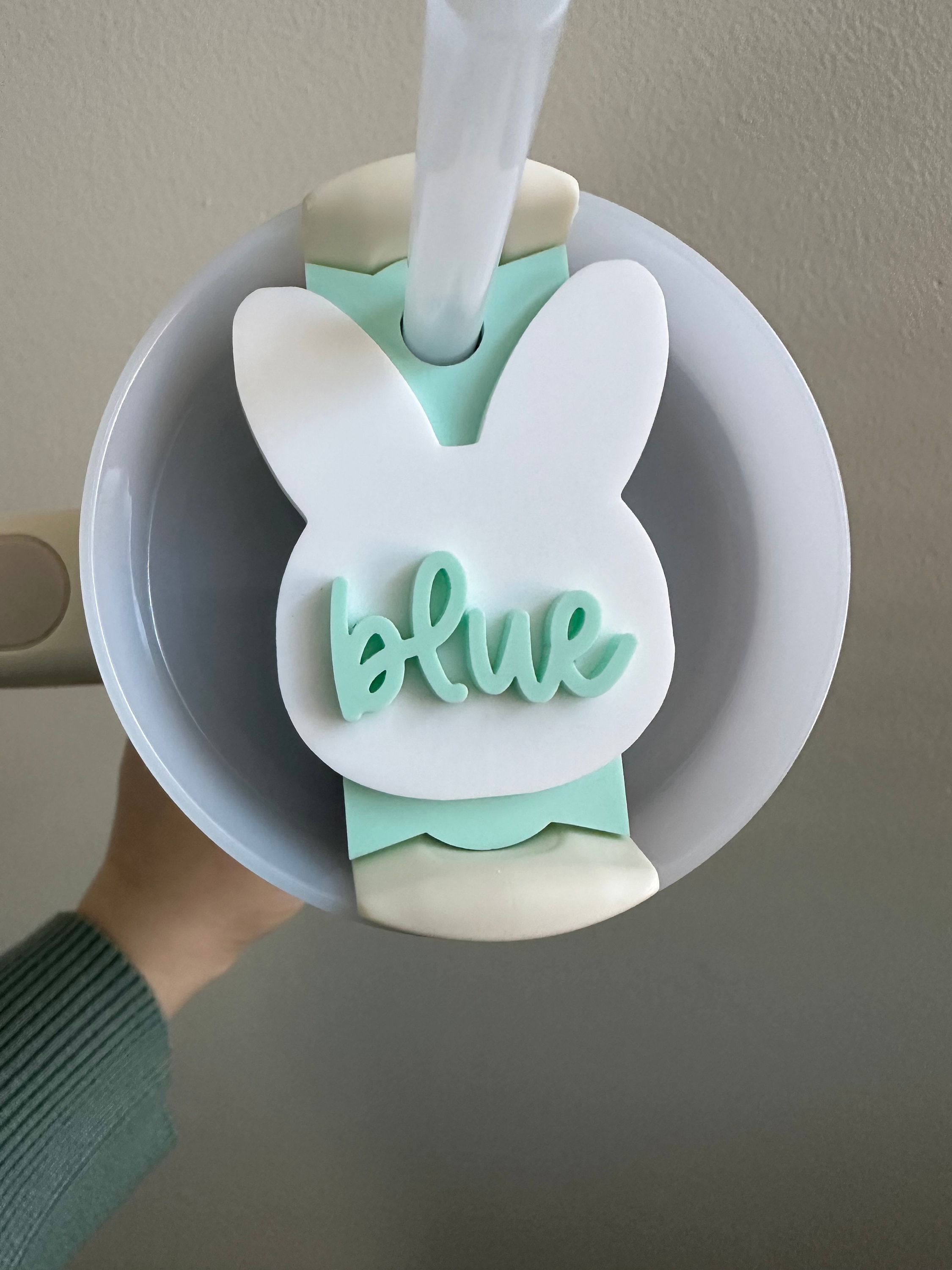 Bunny Stanley Topper Easter Stanley Topper Pastel Bunny Topper Custom ...