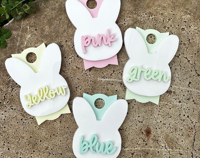 Bunny Stanley Topper | Easter Stanley Topper | Pastel Bunny Topper ...