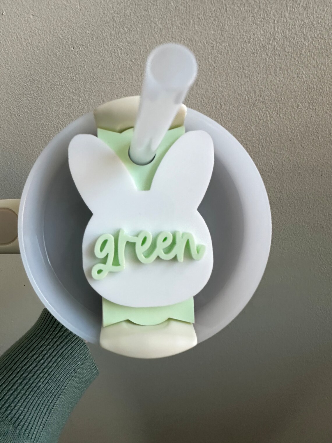 Bunny Stanley Topper Easter Stanley Topper Pastel Bunny Topper Custom ...