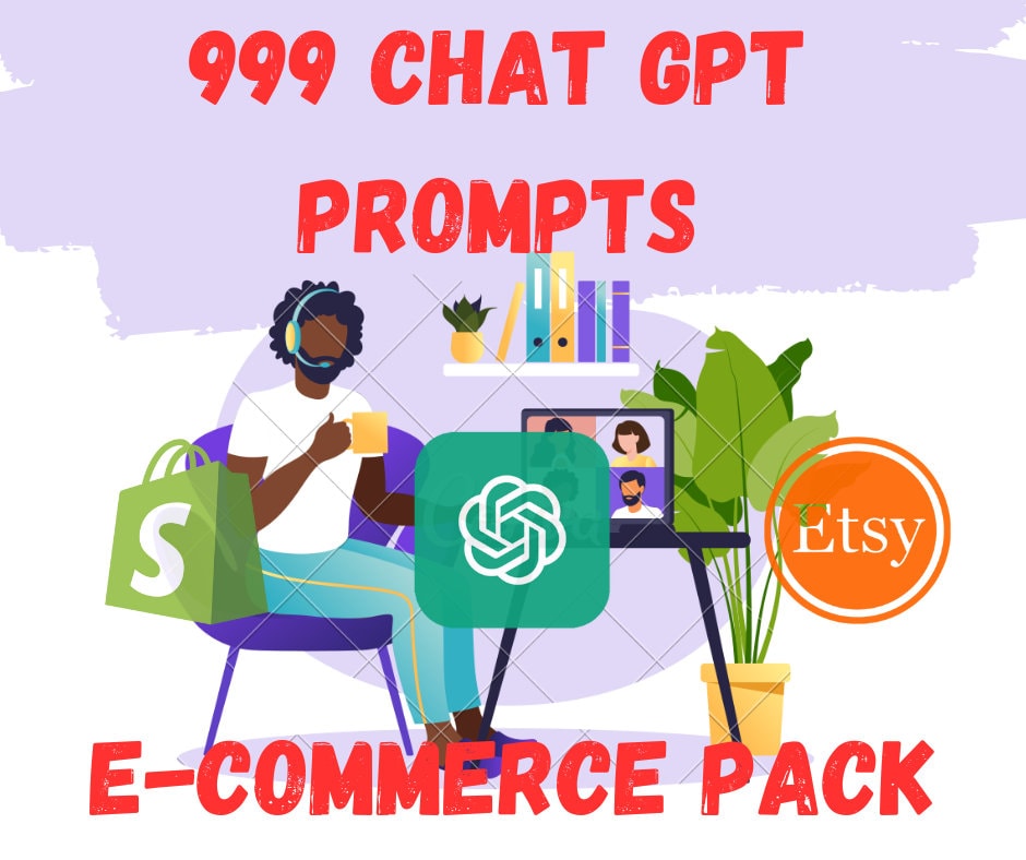 Chatgpt Prompts Bundle for E-commerce & Startup. Earn Money With ...