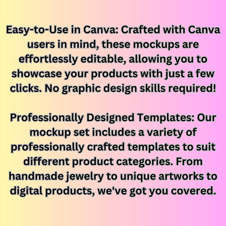 Etsy Listings Mockups. Digital Products Mockups. Canva Editable ...