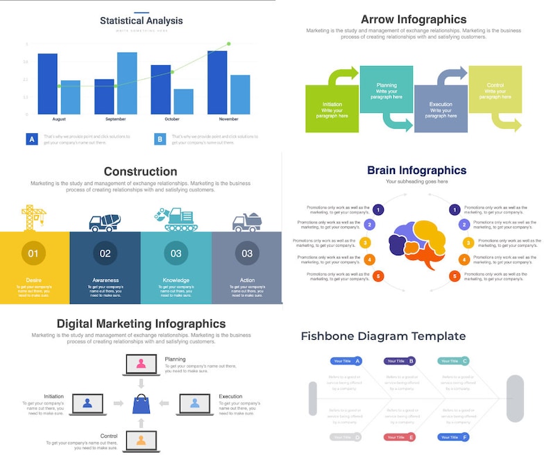 Powerpoint Template Bundle; Presentations & PPT; Editable on Keynote ...