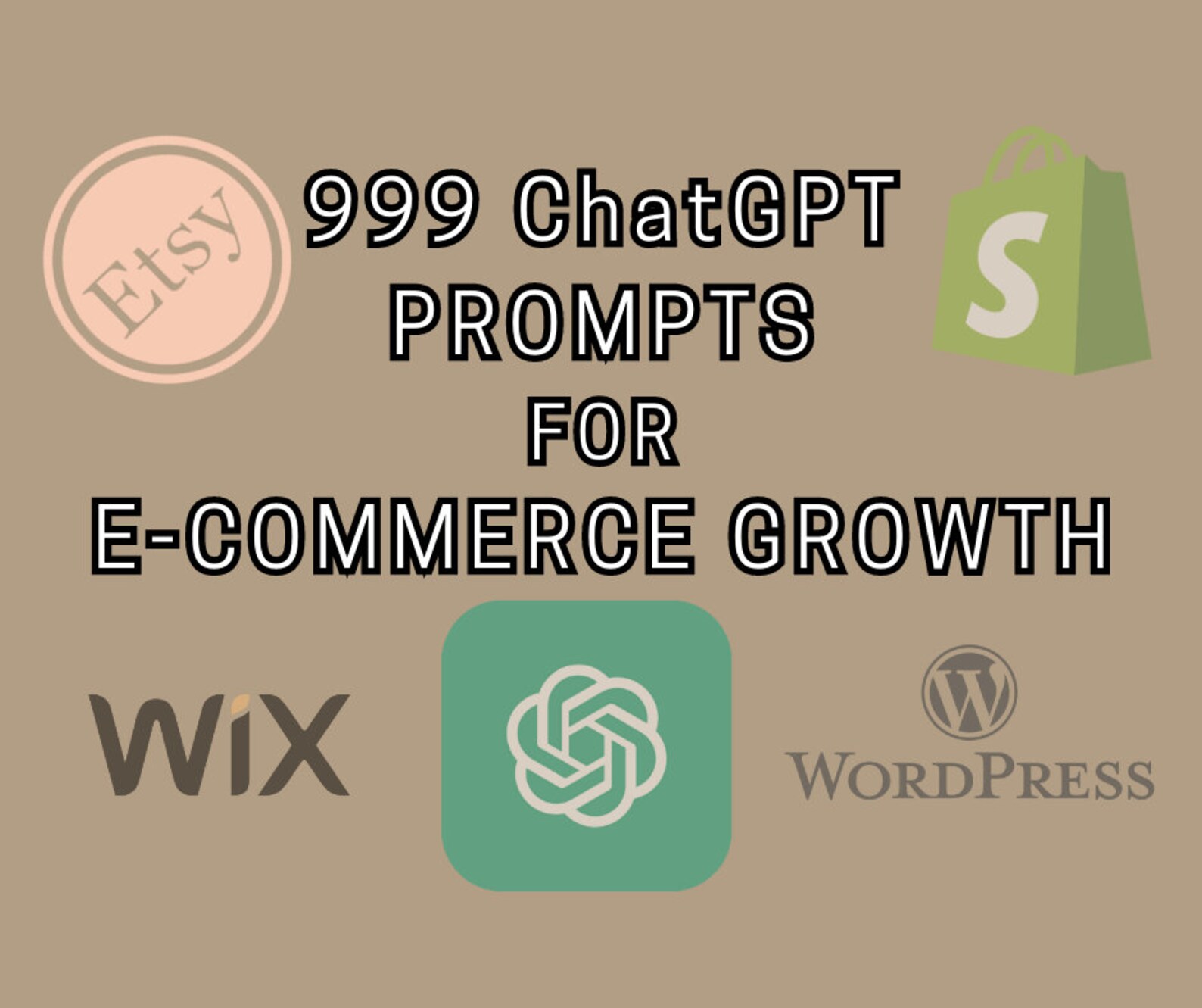 Chatgpt Prompts Bundle for E-commerce & Startup. Earn Money With ...