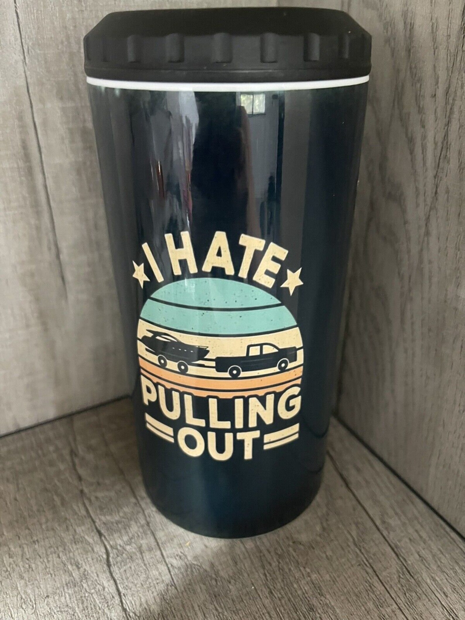 Can Cooler 4 in 1 I Hate Pulling Out Boat Humor - Etsy