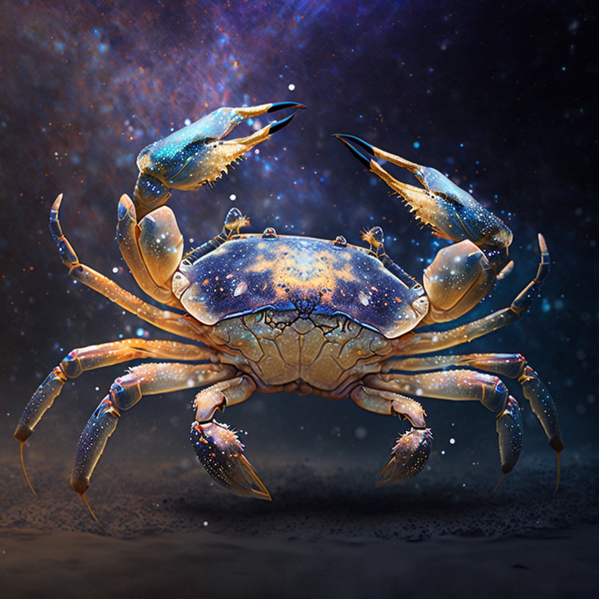 Galaxy Sea Creatures 3 Picture Art Bundle - Etsy