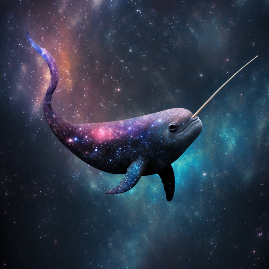 Galaxy Sea Creatures 3 Picture Art Bundle - Etsy