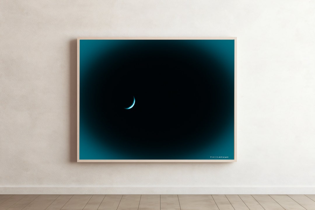Midnight Moon, Digital Download Photo, Print on Demand, Digital Print ...