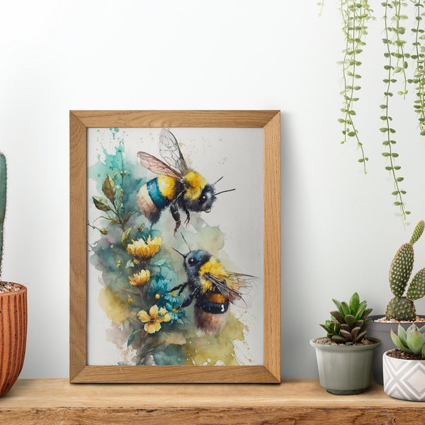 Bumblebee Art - Etsy