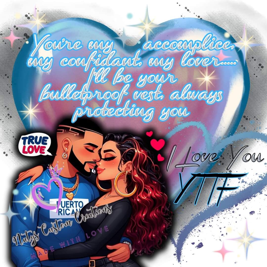 Valentine Lovers YTTF Couple PNG File - Etsy