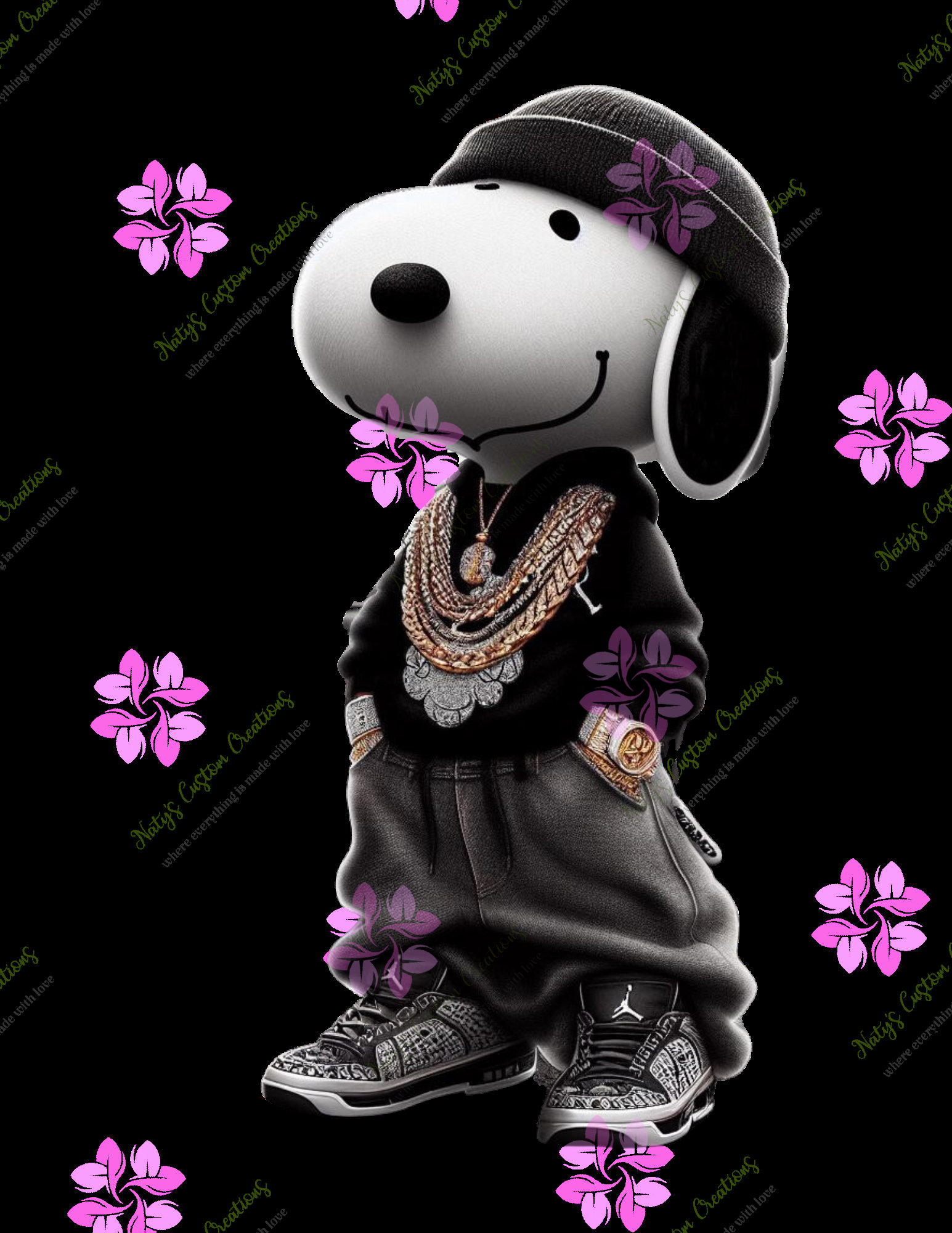 Thug Snoopy Snoop PNG Clipart - Etsy