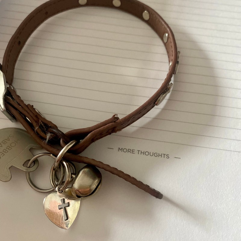 Heart Dog Collar Pendant - Etsy
