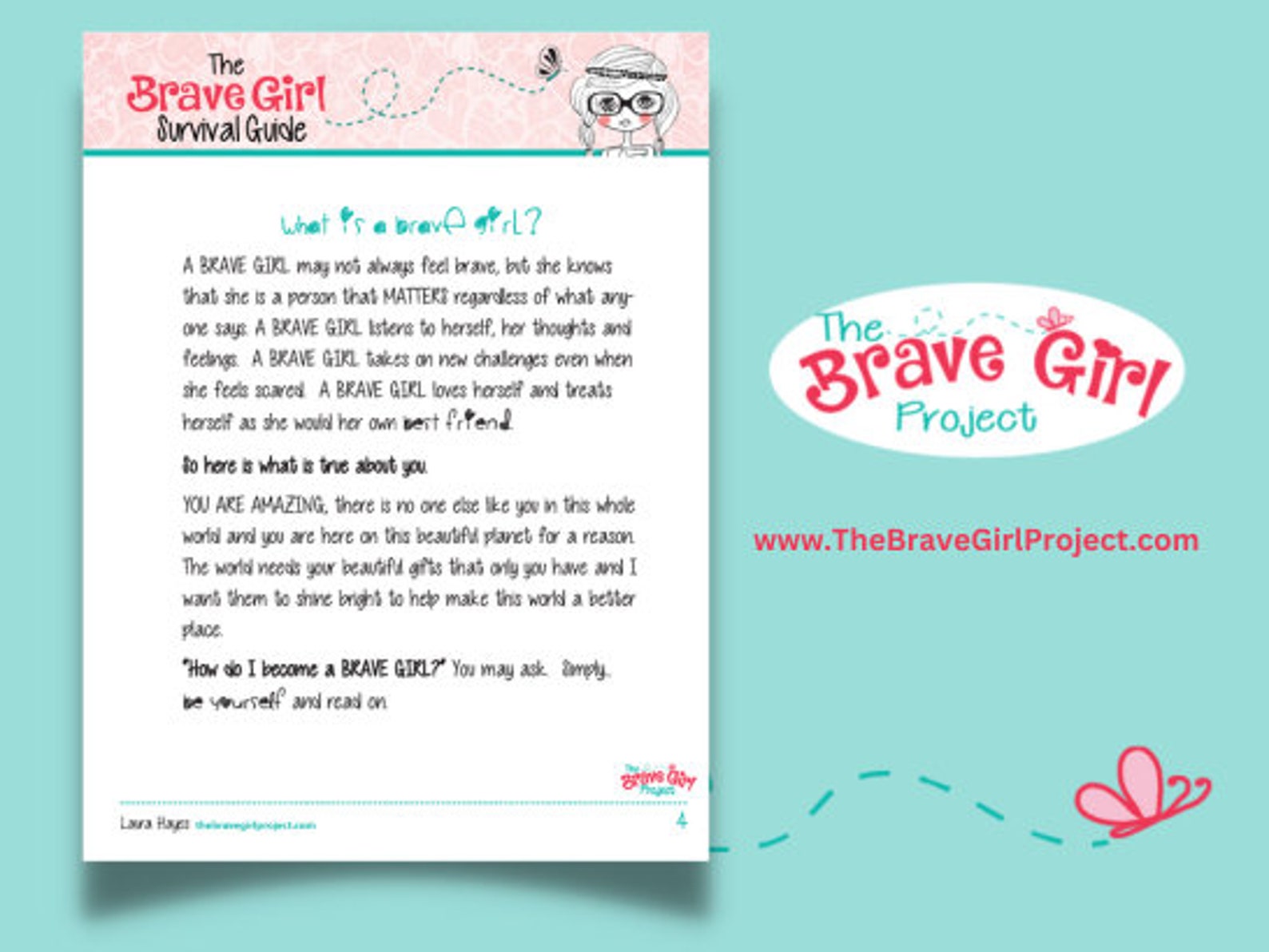 The Brave Girl Survival PDF Book, Mental Wellness for Tween, Teen ...
