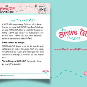 The Brave Girl Survival PDF Book, Mental Wellness for Tween, Teen ...
