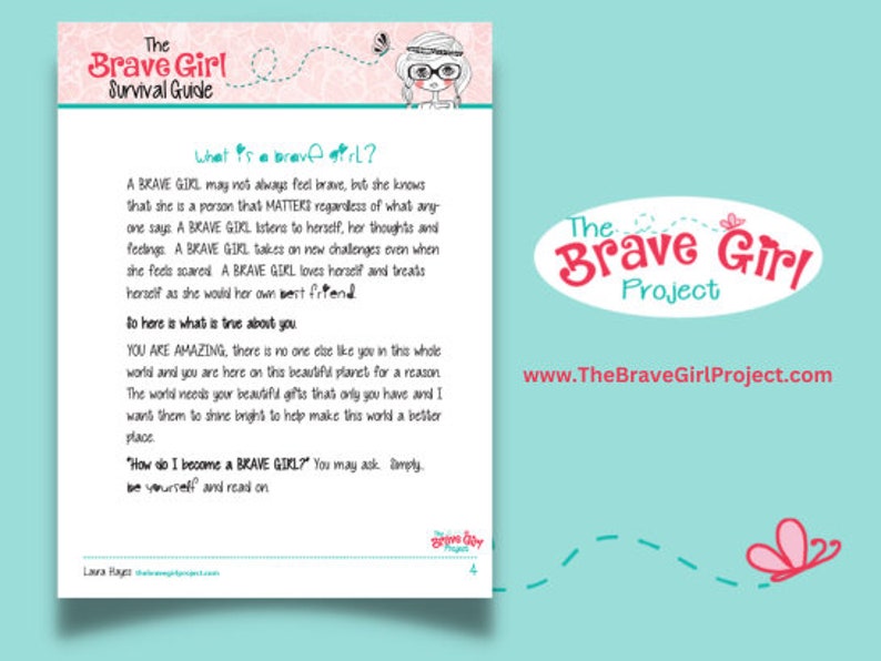The Brave Girl Survival PDF Book, Mental Wellness for Tween, Teen ...